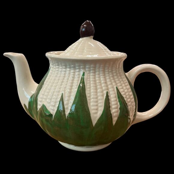 Generic | Dining | Vintage Shawnee Corn King Pottery Clay Corn Husk ...